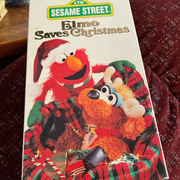 Sesame Street | Media | Ctw Sesame Street Elmo Saves Christmas Vhs Tape ...